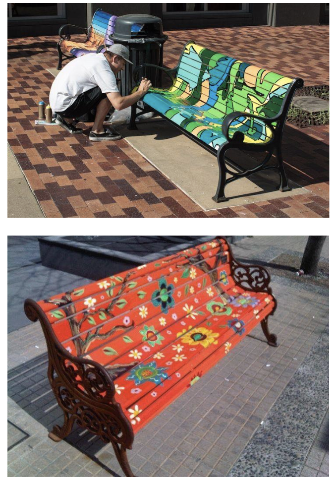 Community Benches Initiative – Ralston, Vermont's "Green Island" City
