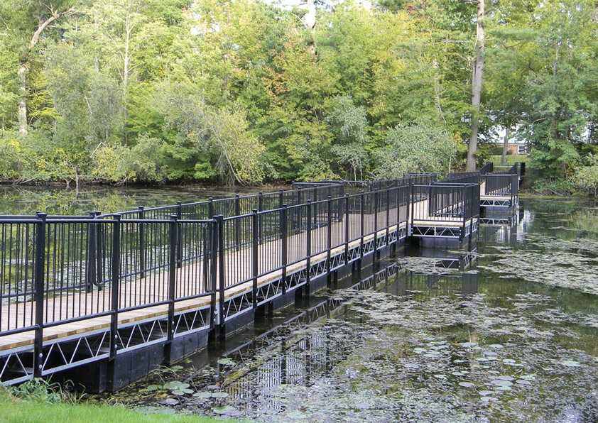 Floating Pathway Network – Ralston, Vermont's "Green Island" City